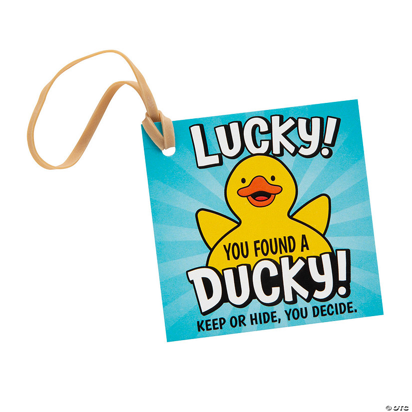 LUCKY DUCKY CARD | Oriental Trading
