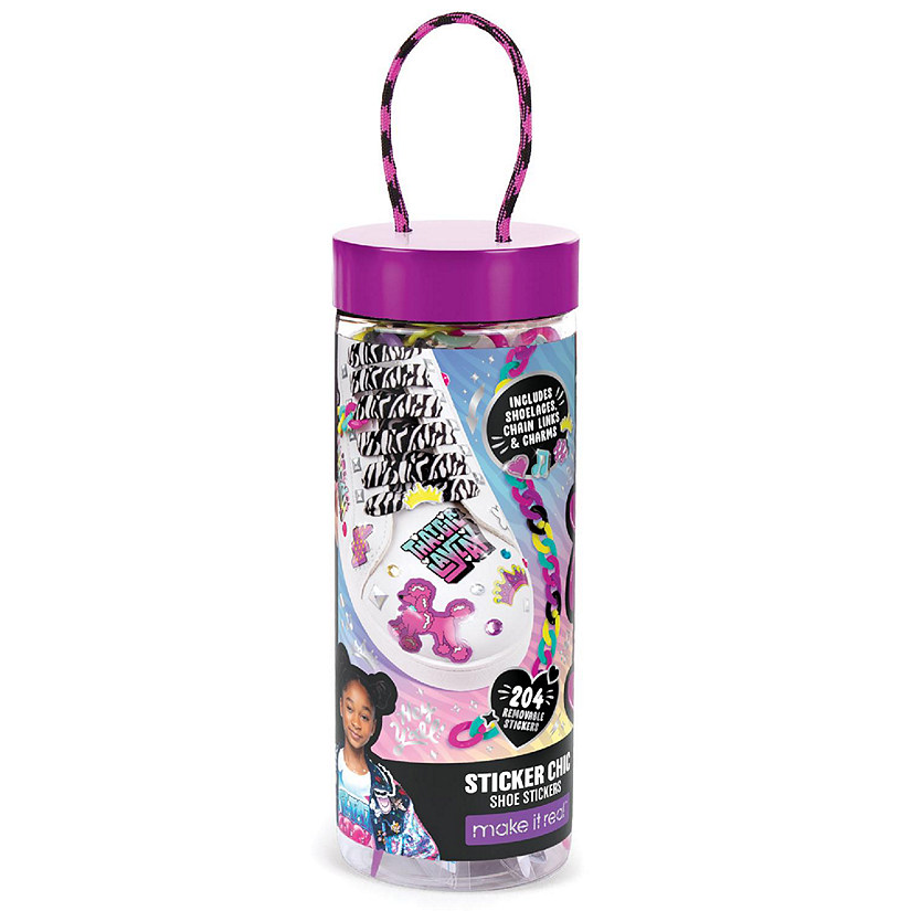 Make It Real: That Girl Lay Lay Sticker Chic Shoe Craft Kit | Oriental ...