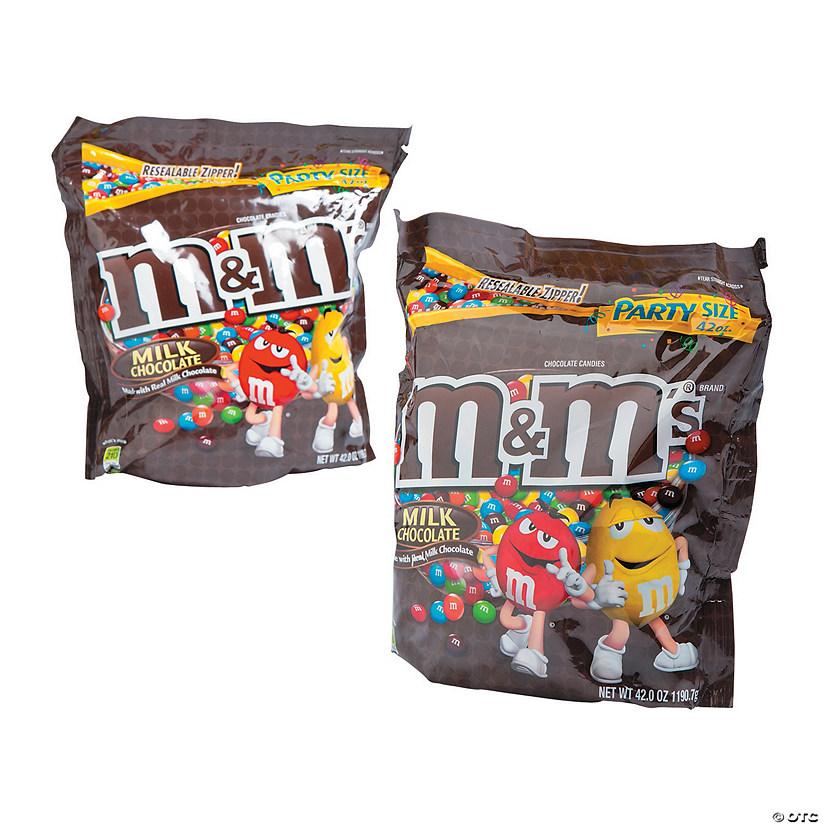 M&Ms® Milk Chocolate Packs - Discontinued