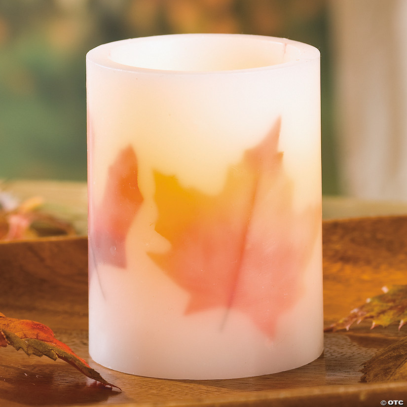 Maple Leaf LED Candle - Discontinued