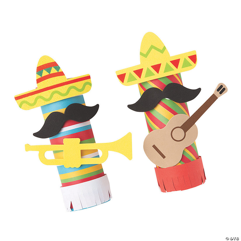 Mariachi Craft Roll Craft Kit - Makes 12
