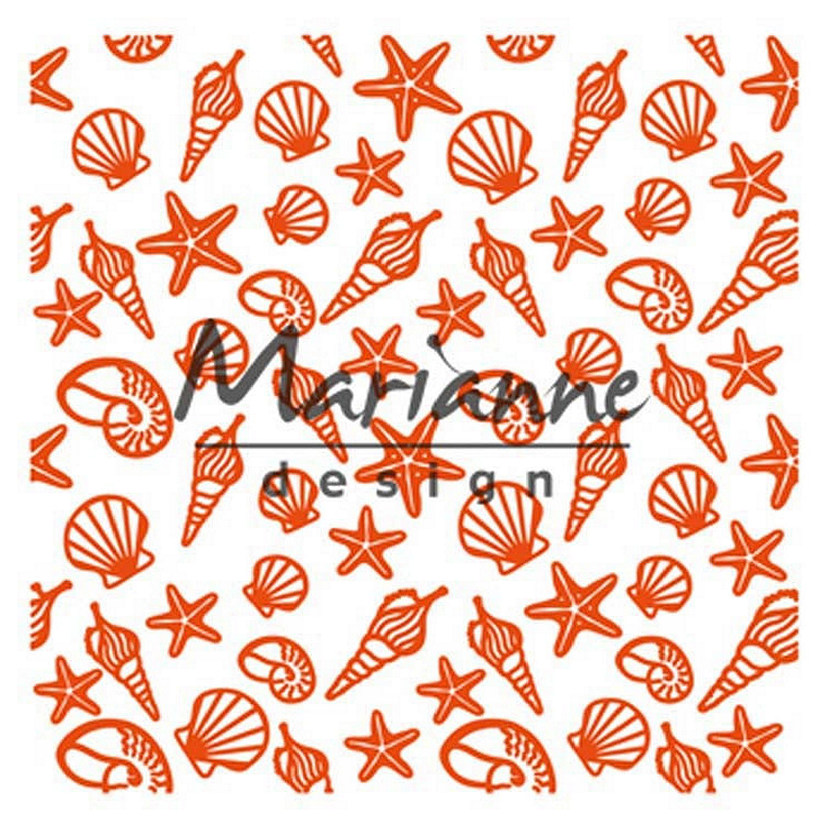 Marianne Design Embossing Folder Sea Shells
