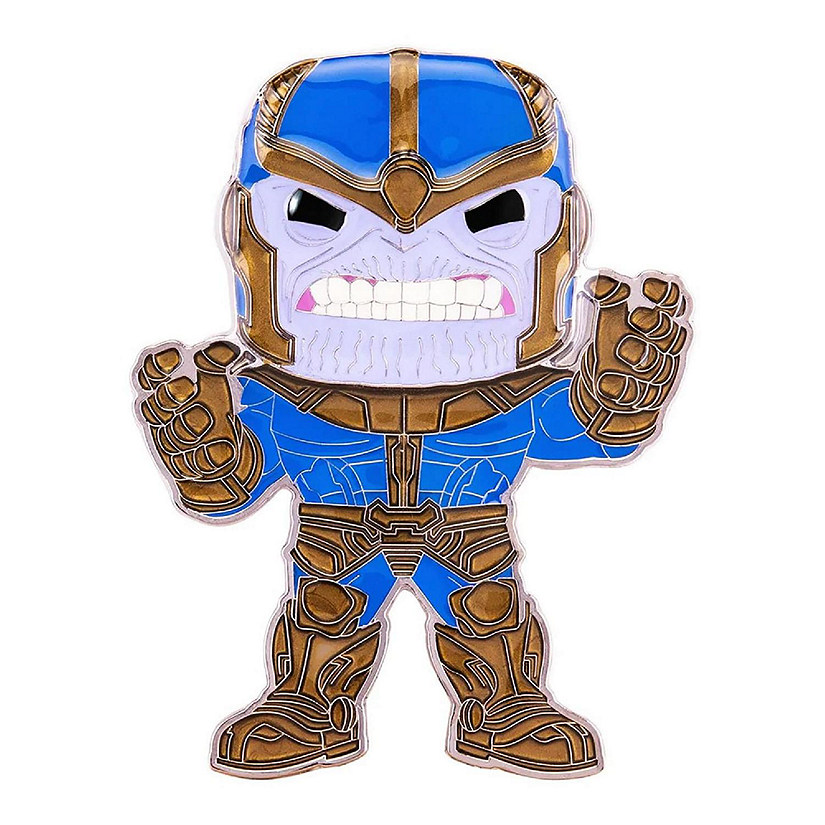 Marvel 3 Inch Funko POP Pin Thanos | Oriental Trading