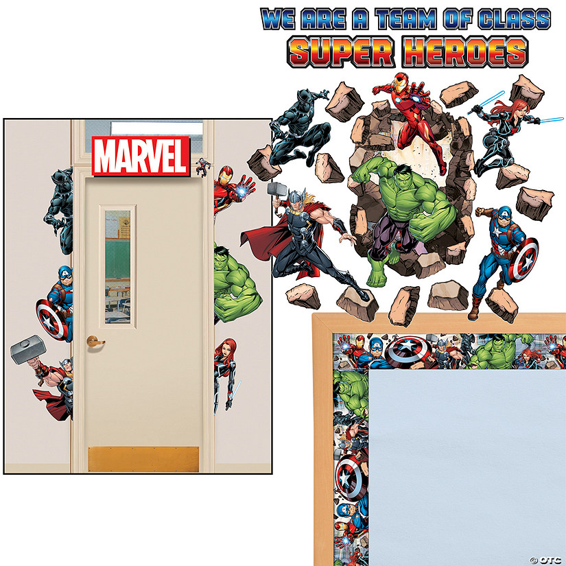 Marvel Classroom Decorating Kit - 47 Pc.