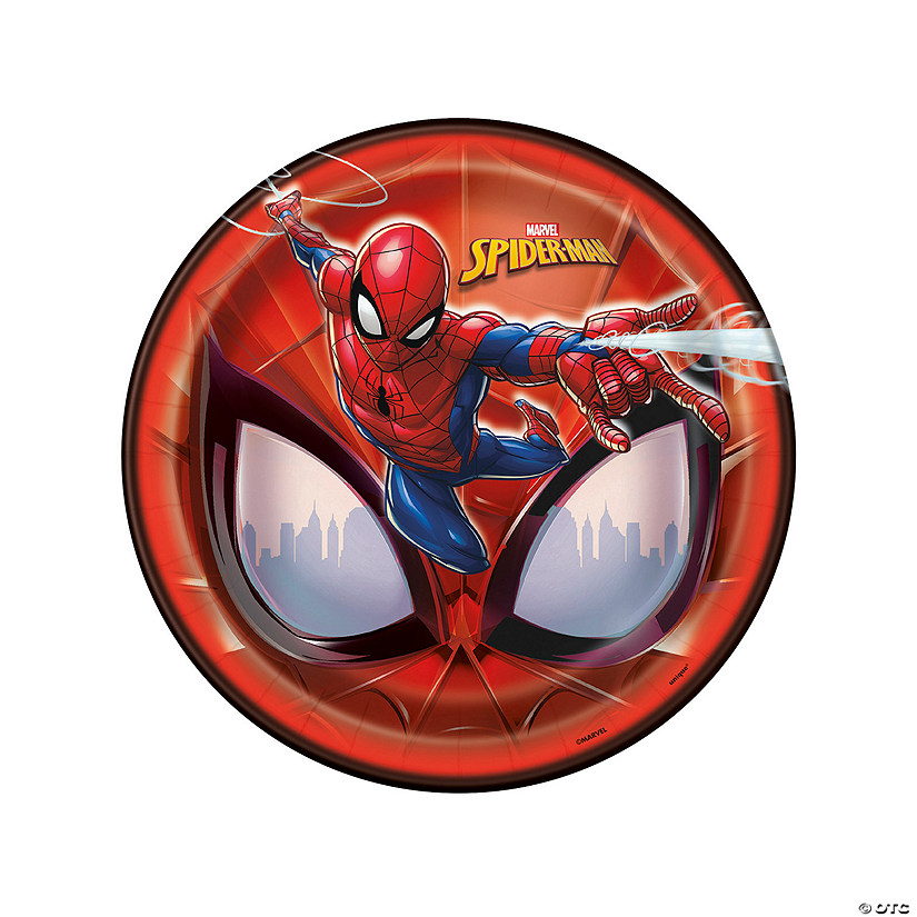 Marvel’s Spider-Man™ Paper Dinner Plates - 8 Ct. | Oriental Trading