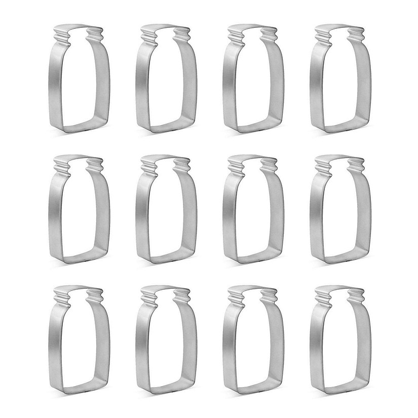 Mason Jar 4.5 inch Cookie Cutters | Oriental Trading
