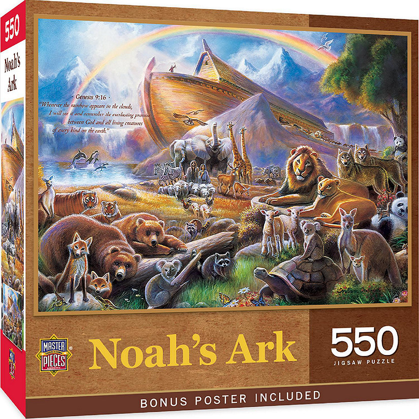 MasterPieces Noahs Ark 550 Piece | Oriental Trading