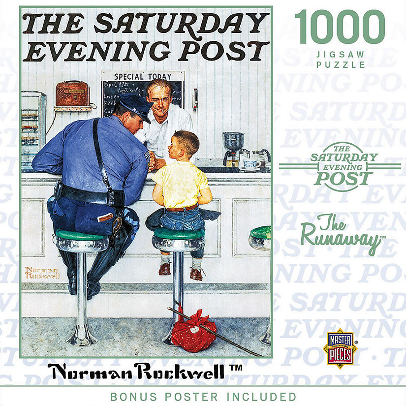 MasterPieces Saturday Evening Post - The Runaway 1000 Piece Puzzle ...