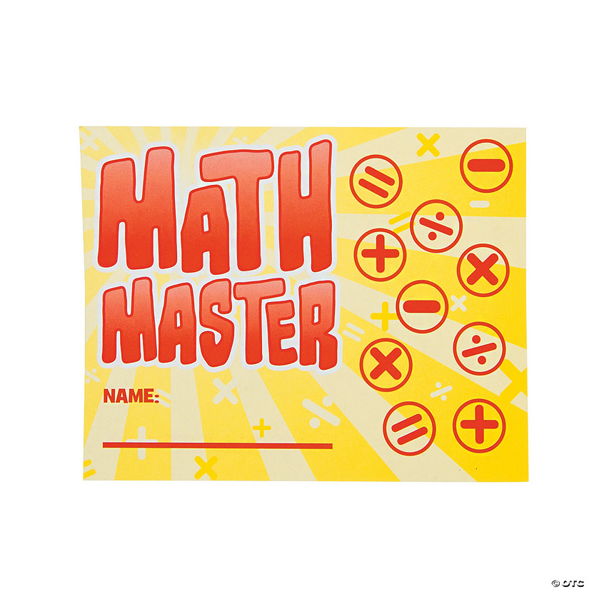 Math Challenge Punch Cards - Discontinued
