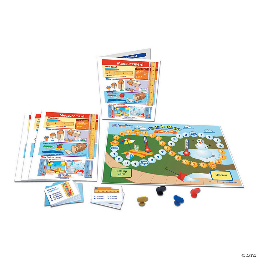 Math Readiness Learning Center, Measuring, Grades 1-2 | Oriental Trading