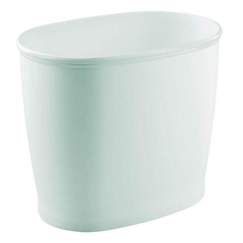 mDesign Small Plastic 2.25 Gallon Slim Trash Garbage Wastebasket Bin ...