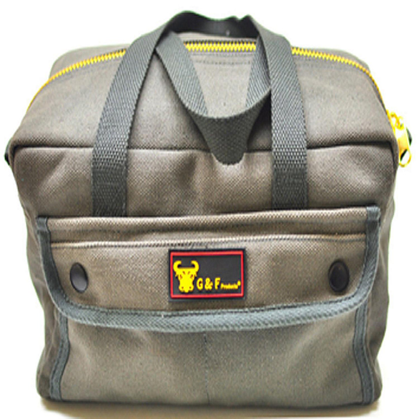 Mechanics Heavy Duty Tool Bag Olive Green | Oriental Trading
