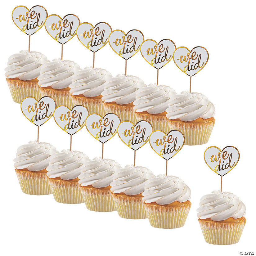 Mega Bulk 200 Pc. We Did Cupcake Picks | Oriental Trading