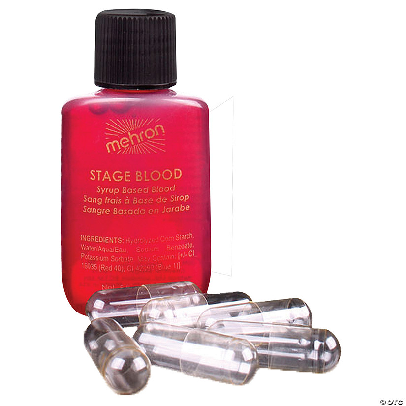 Mehron Capsules For Blood 12 Ct.