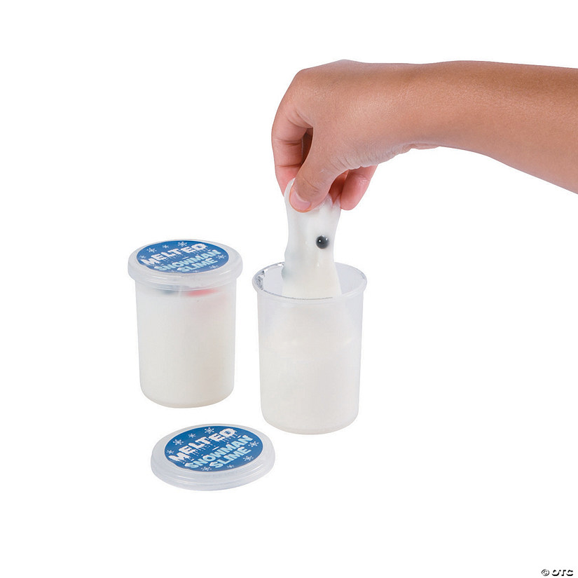 Melted Snowman Slime - 12 Pc. - Discontinued