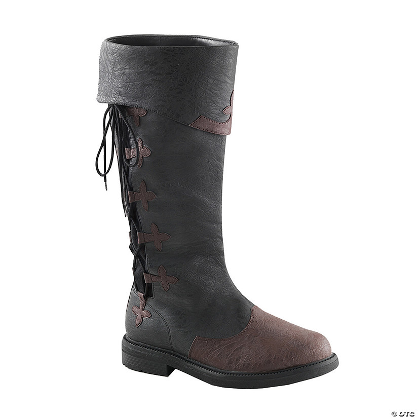 Men's Lace-Up Captain Boots | Oriental Trading