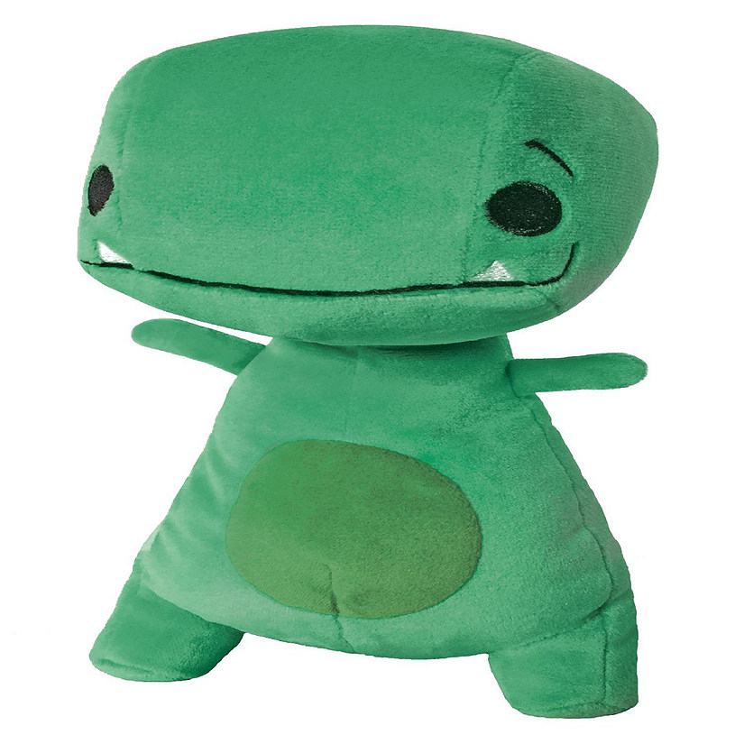 Merrymakers - Tiny T. Rex 8.5" Green Plush Dinosaur | Oriental Trading