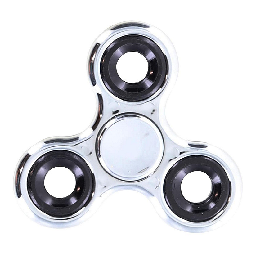 Metallic Fidget Spinner Silver
