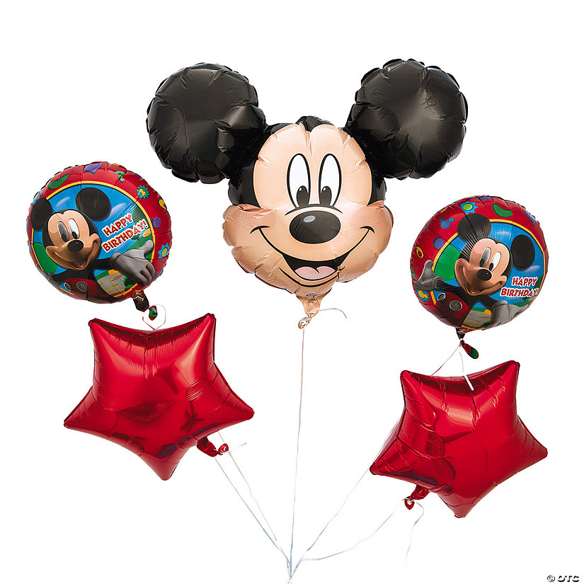 Mickey Mouse Mylar Balloons | Oriental Trading