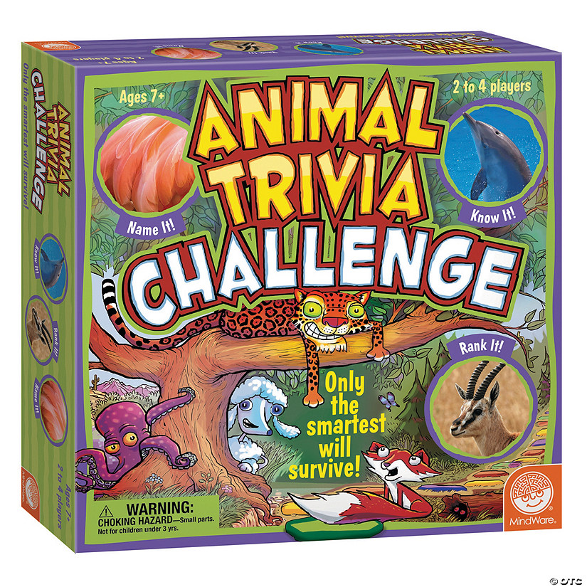 Mindware® Animal Trivia Challenge - Discontinued