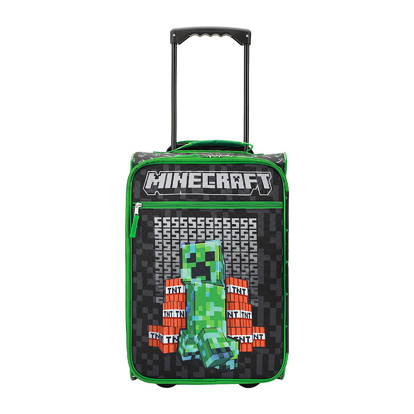 Minecraft Creeper TNT Black 18" Pilot Case | Oriental Trading