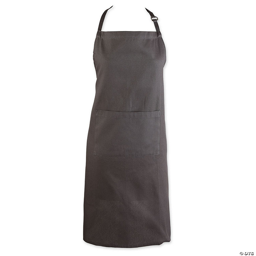 Mineral Gray Chino Chef Apron