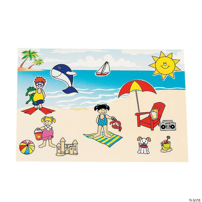 Mini Beach Sticker Scenes