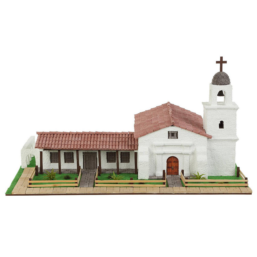 Mini bricks constructor set - Mission Santa Cruz | Oriental Trading
