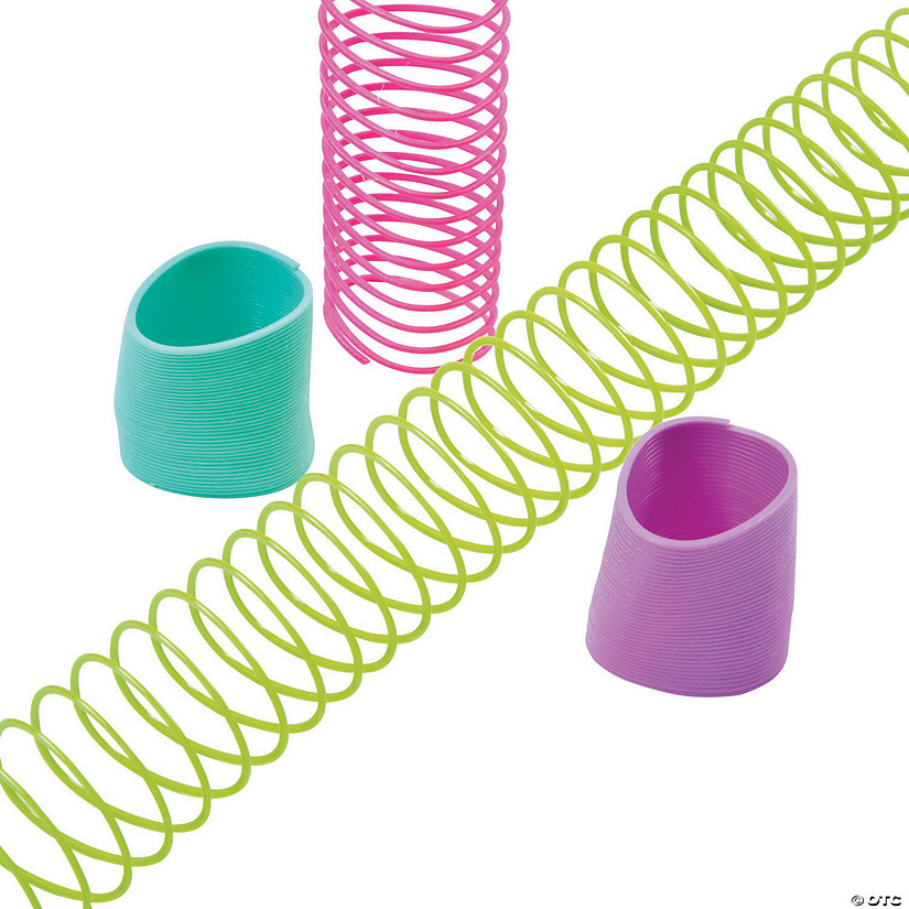 Mini Easter Egg-Shaped Magic Springs - 12 Pc.