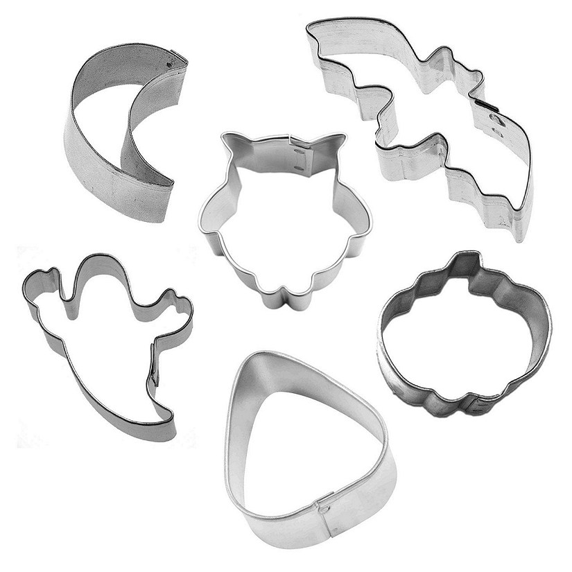 Mini Halloween 6 Piece Cookie Cutter Set