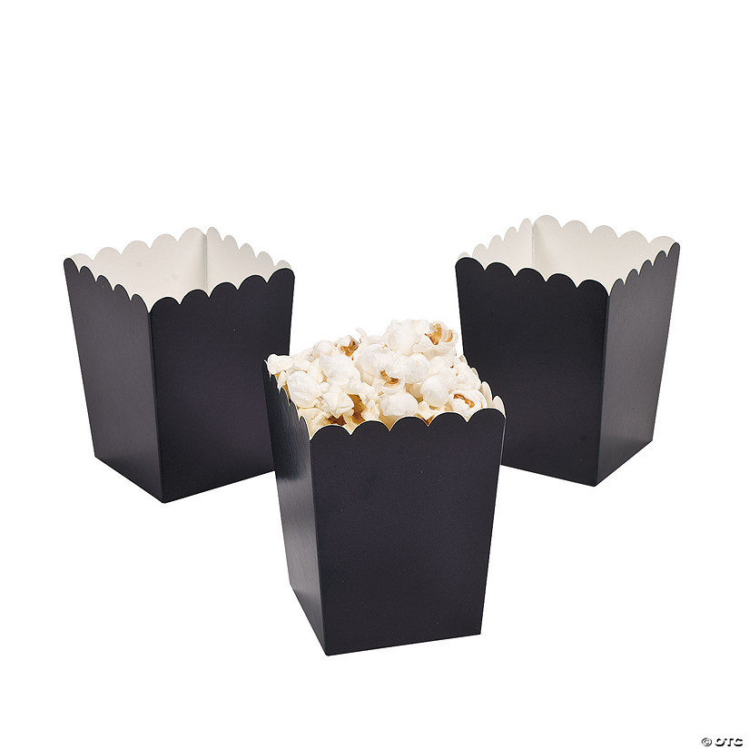 Mini Navy Blue Popcorn Boxes - Discontinued