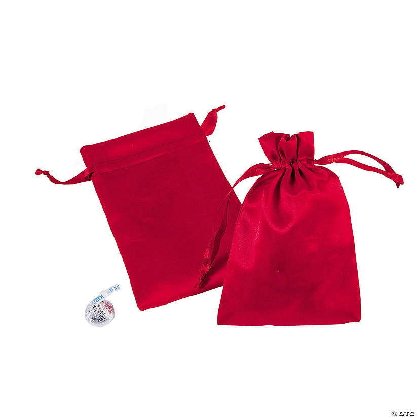 Mini Satin Drawstring Bags - 24 Pc. | Oriental Trading