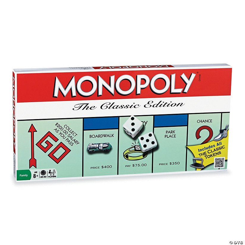Monopoly Classic Edition - Discontinued
