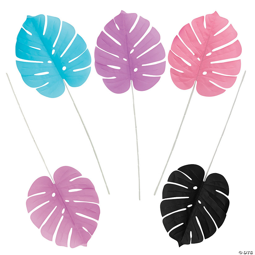Monstera Leaves Assortment - 18 Pc. | Oriental Trading
