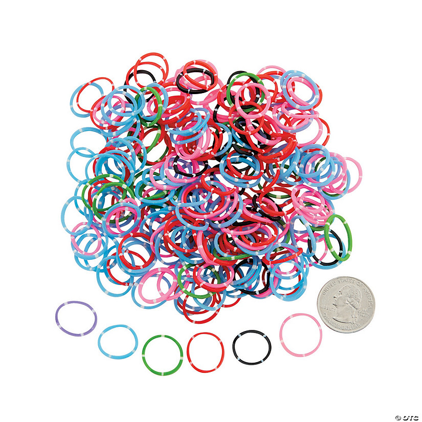 Multi-Colored Striped Fun Loop Assortment Kit - Discontinued