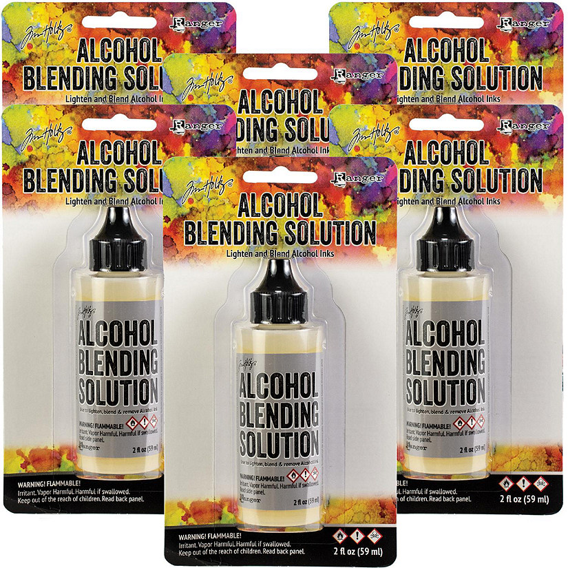 Multipack of 6 - Tim Holtz Alcohol Ink Blending Solution 2oz | Oriental ...