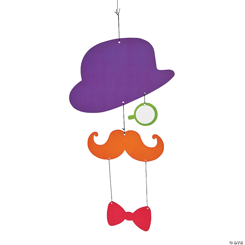 Mustache Hanging Decoration - Discontinued