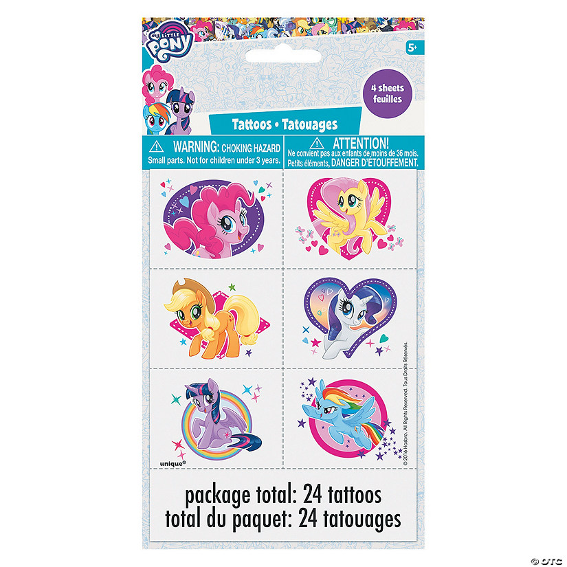 My Little Pony™ Magic Temporary Tattoos - 4 Pc. - Discontinued