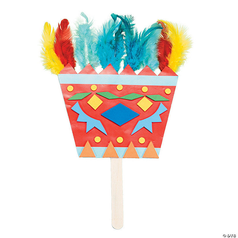 Native American Dance Fan Craft Kit - Discontinued