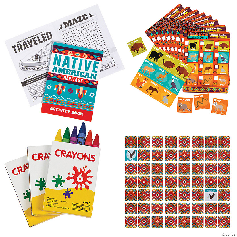 Native American Heritage Learning Kit - 158 Pc. | Oriental Trading