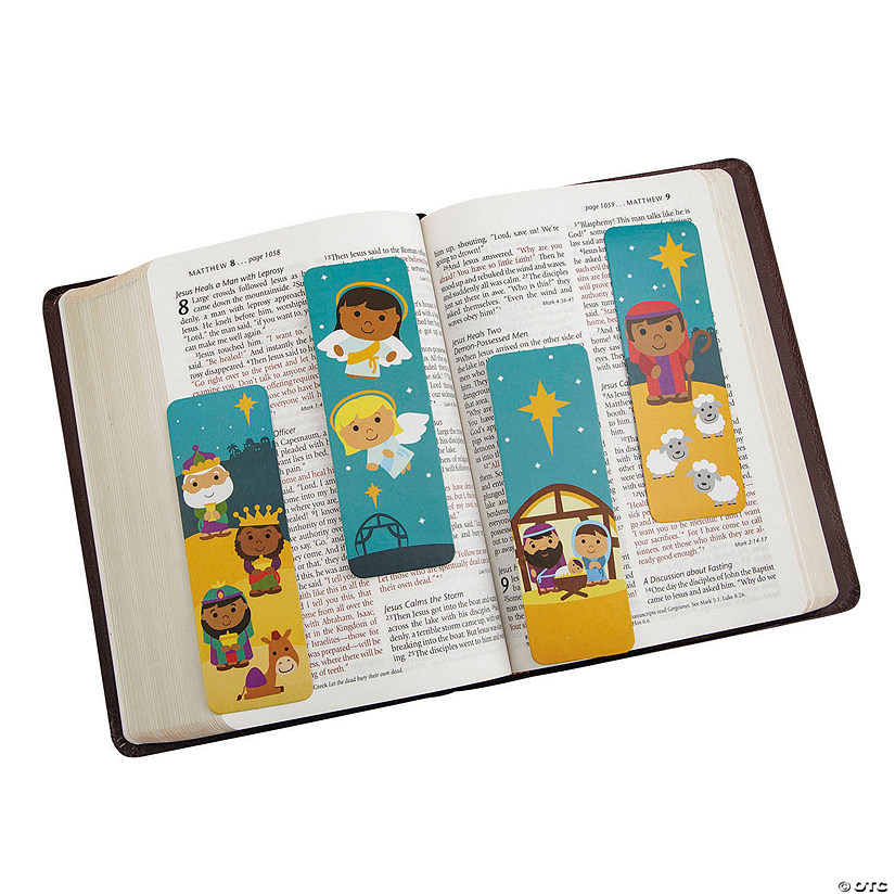 Nativity Bookmarks with Activities - 24 Pc.
