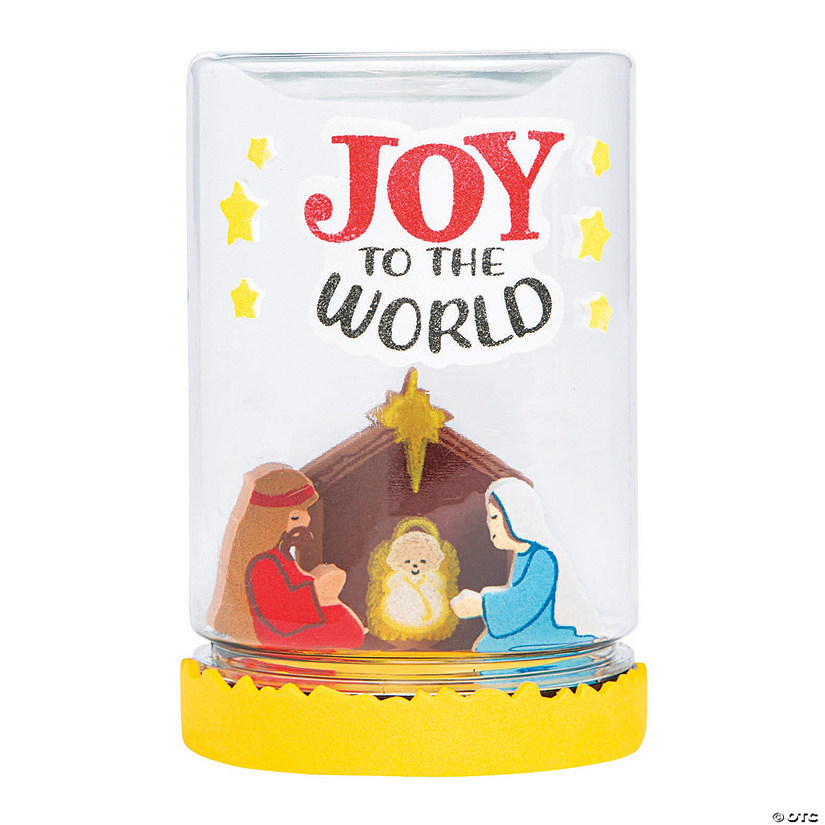 Nativity Jar Terrarium Craft Kit - Makes 12