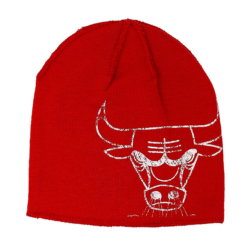NBA Beanie - Chicago Bulls, Backwards Cuffless
