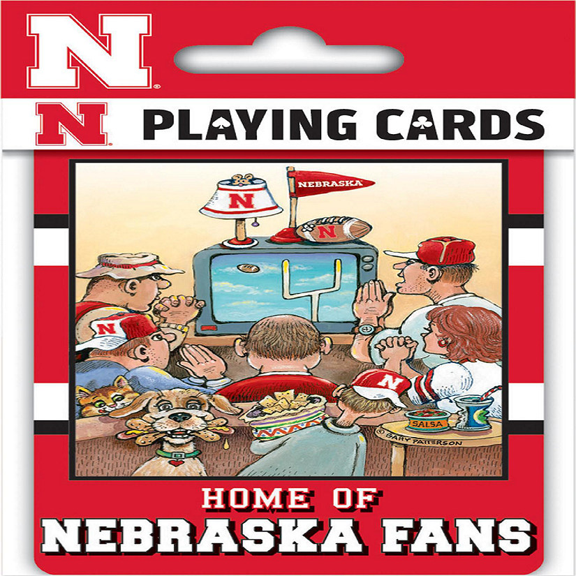 Nebraska Cornhuskers Fan Deck Playing Cards - 54 Card Deck