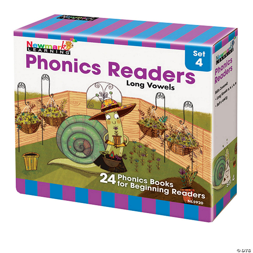 Newmark Learning Phonics Boxed Readers Set 4: Long Vowels | Oriental ...