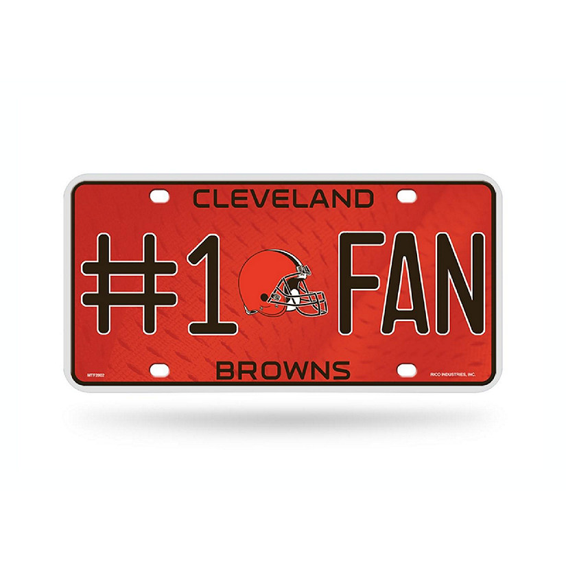 NFL Cleveland Browns License Plate