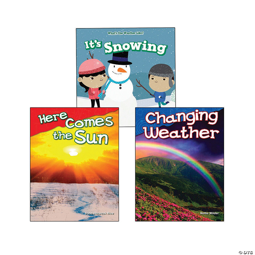 NGSS Weather and Climate - Kindergarten Book Set | Oriental Trading