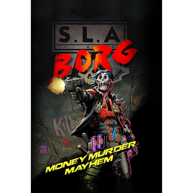 Nightfall Games: SLA BORG, Hardcover RPG Book, Comedy Sci-Fi Horror ...