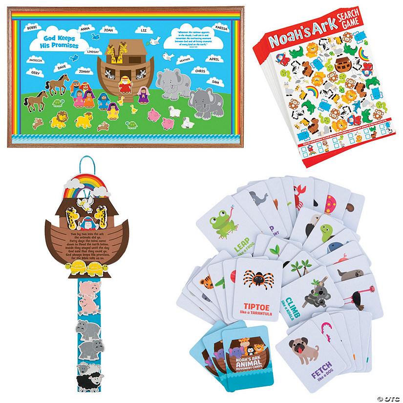 Noah’s Ark Classroom Assortment Kit - 201 Pc.