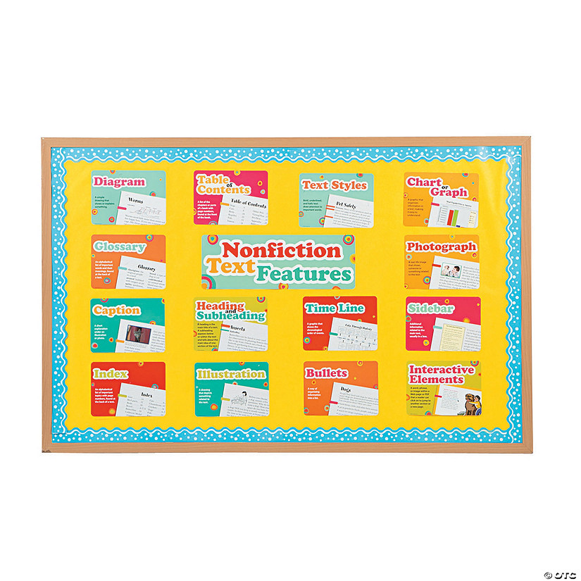 Nonfiction Text Bulletin Board Cutouts - Discontinued